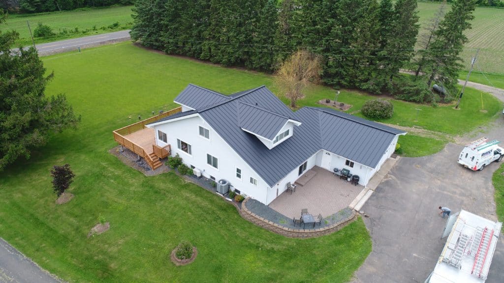 Metal Roofing Projects in Wisconsin - Rivers Edge Metal Roofing - 715 ...